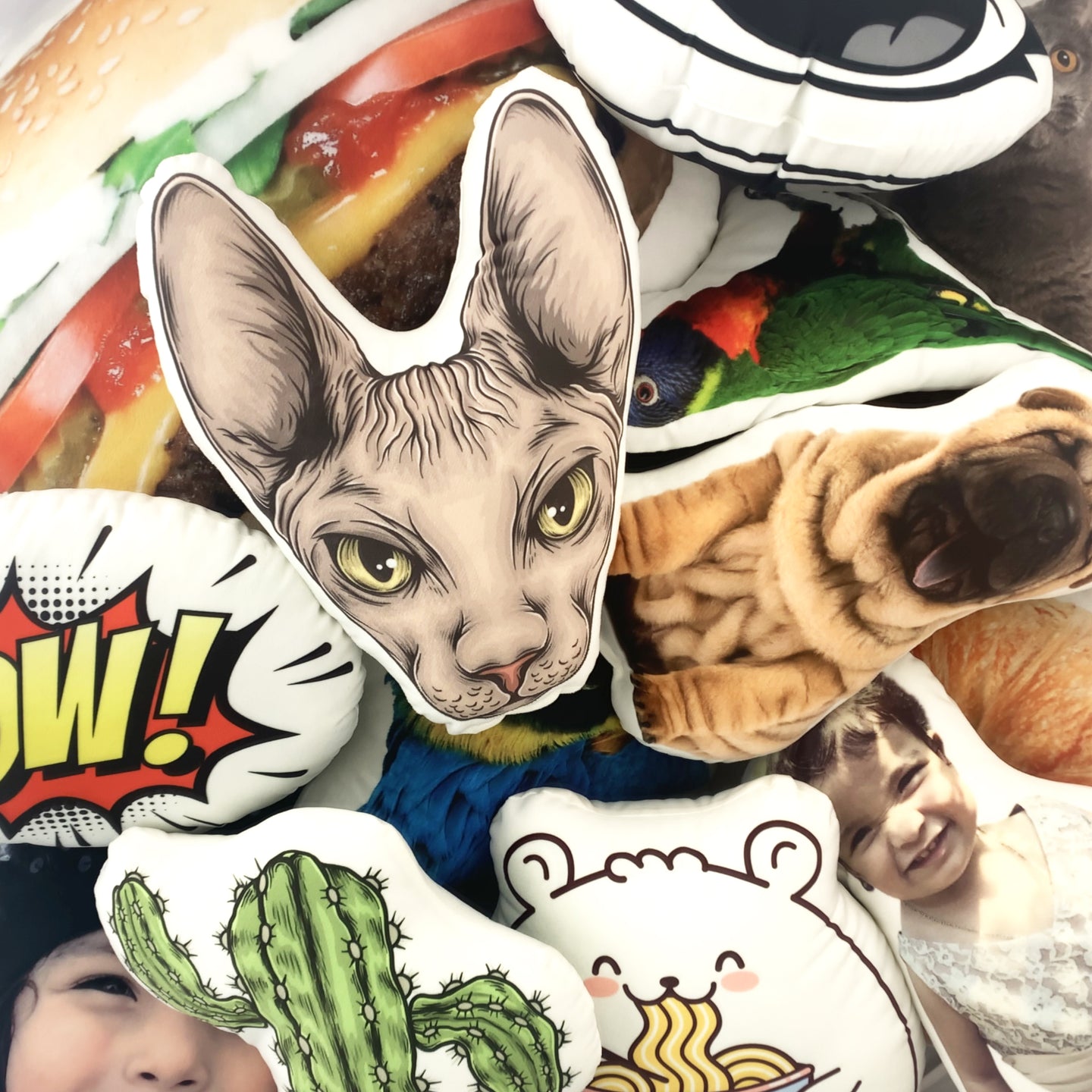 Pillowfied | Custom Shaped Pillows